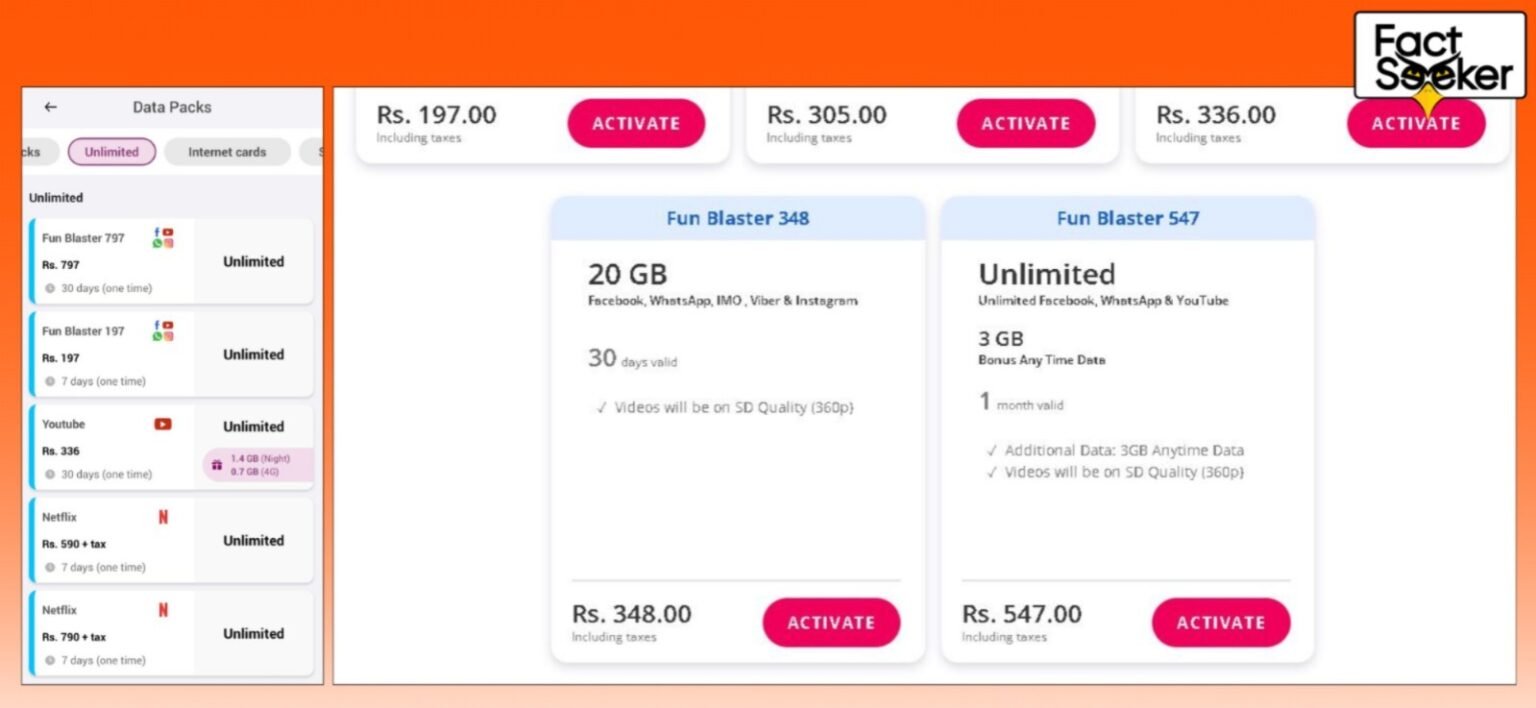 Have the prices of Dialog Asiata packages increased? – Factseeker